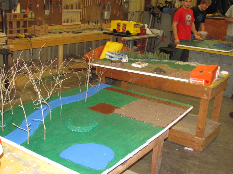 Elgin Public Schools - Natural Resource Students Create 3-D Habitat Models