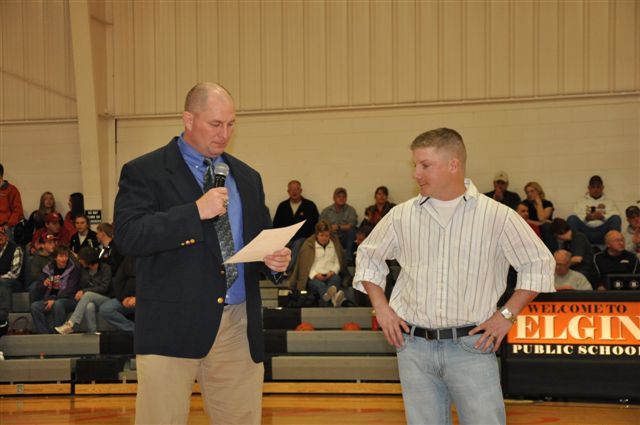 Elgin Public Schools - EHS Inducts Jeremy Poulsen in Hall of Fame