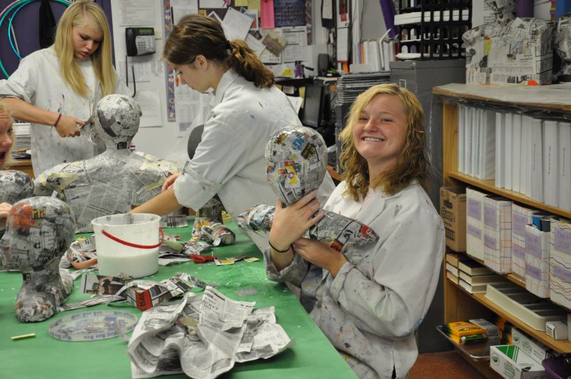Elgin Public Schools - 2013 8th Grade Paper Mache