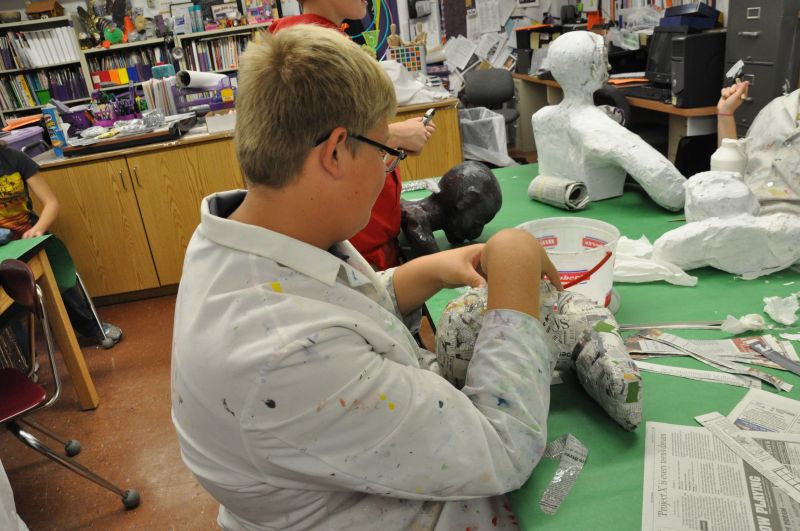 Elgin Public Schools - 2013 8th Grade Paper Mache