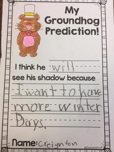 Elgin Public Schools - Third Graders Make Groundhog's Day Predictions