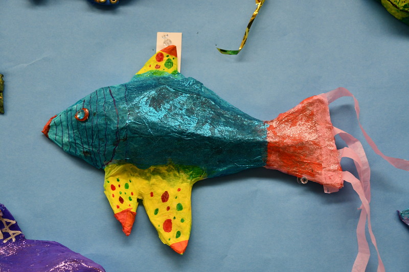 Elgin Public Schools - 2020 Paper Mache Fish